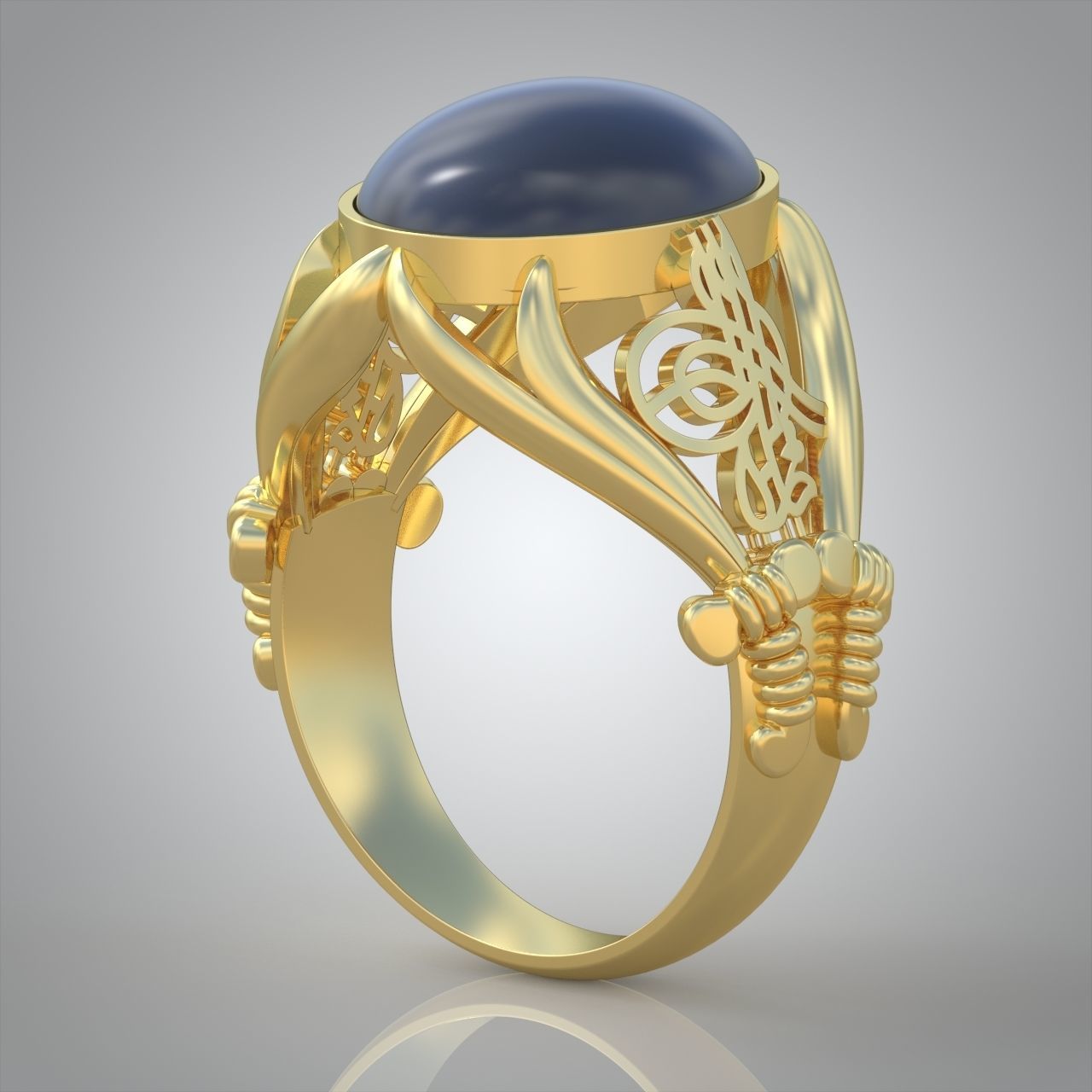 Muslim ring 0377 3D printable model 15 3D model 3D printable | CGTrader