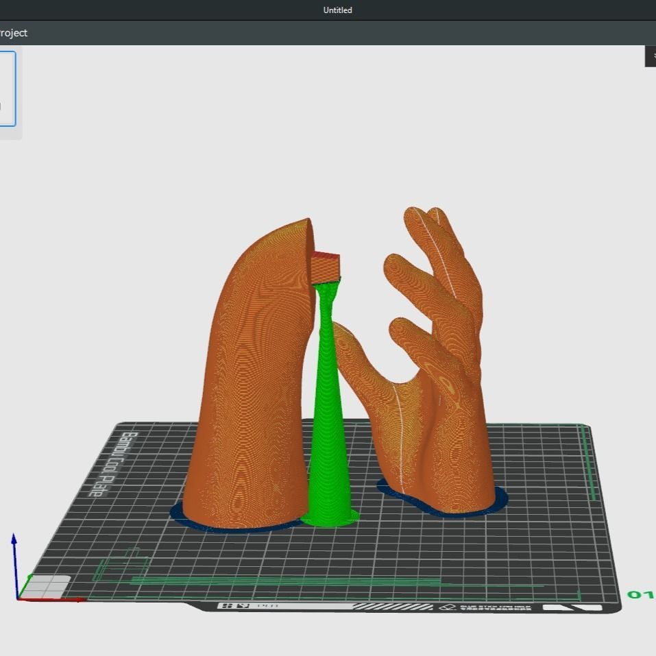 TALK TO ME MOVIE PROP HAND - MANNEQUIN HAND 3D model 3D printable ...