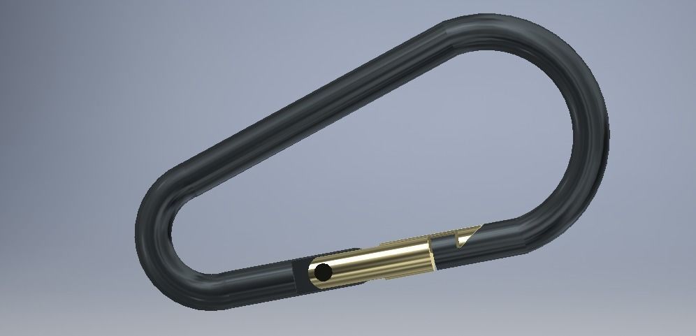 climbing rope keychain free 3D model 3D printable | CGTrader