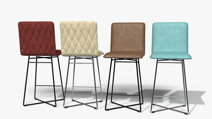 3D model Bar Stools Collection VR / AR / low-poly | CGTrader