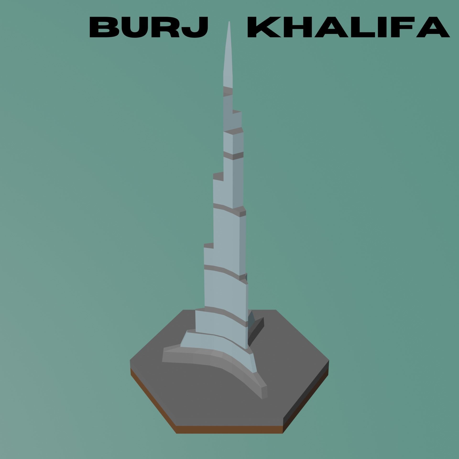 3D model Pack Landmarks miniatures VR / AR / low-poly | CGTrader