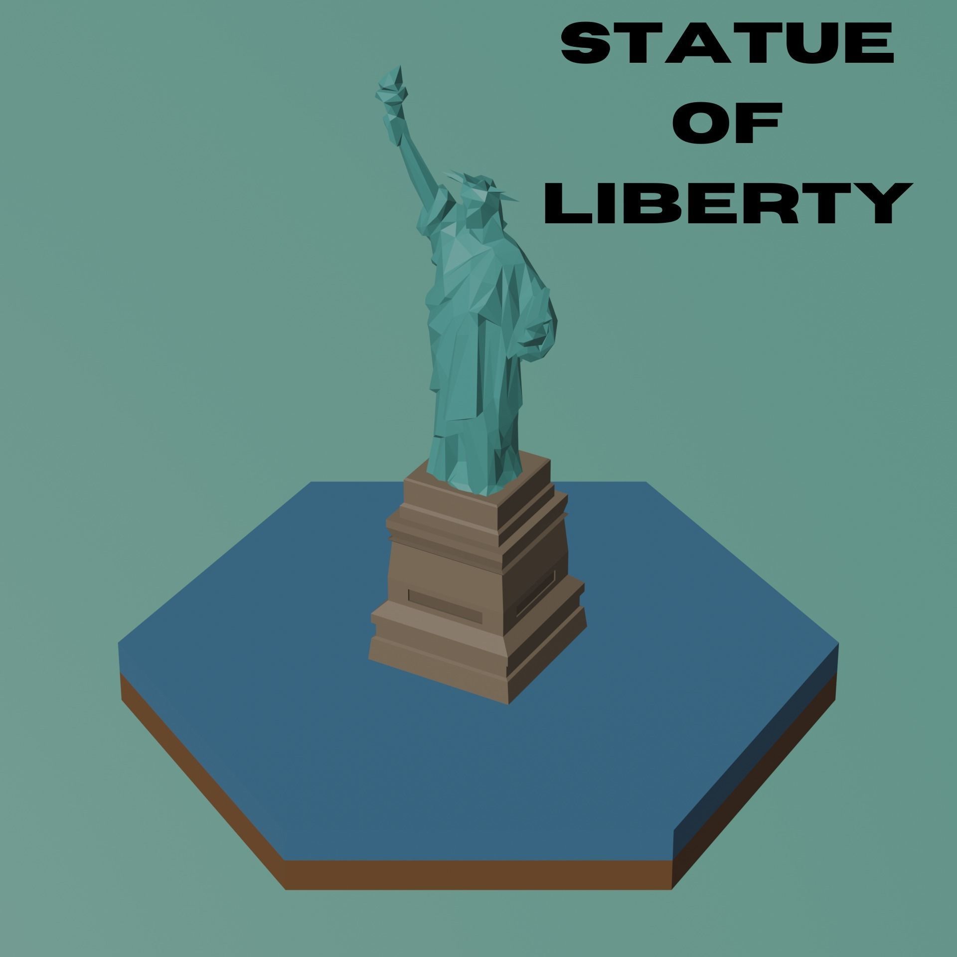 3D model Pack Landmarks miniatures VR / AR / low-poly | CGTrader