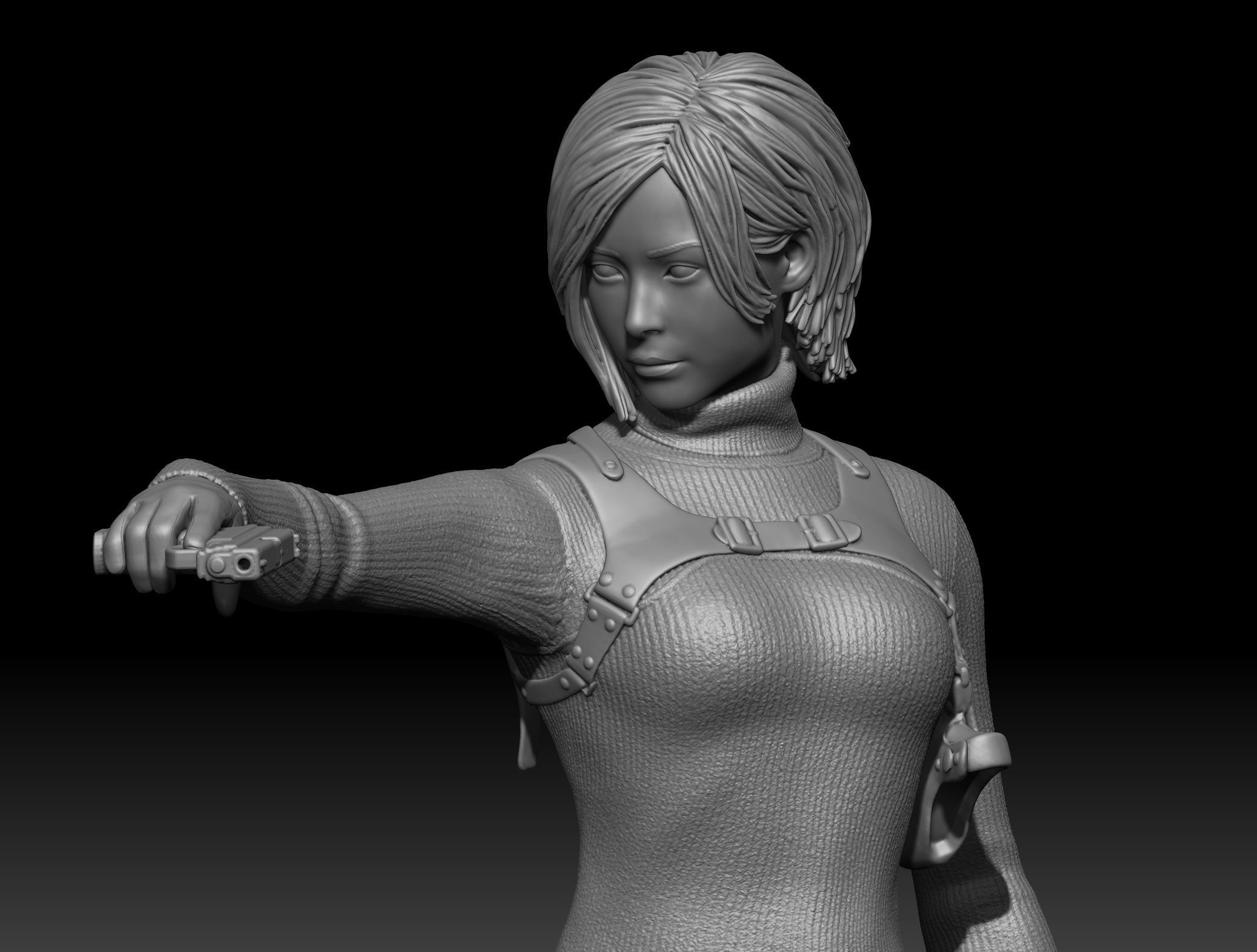 Ada Wong 3D model 3D printable | CGTrader