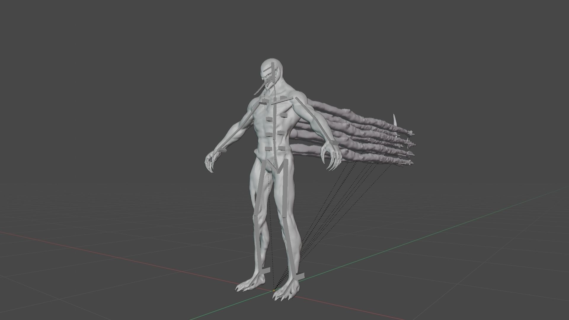 Carnage Game Ready free VR / AR / low-poly 3D model rigged | CGTrader