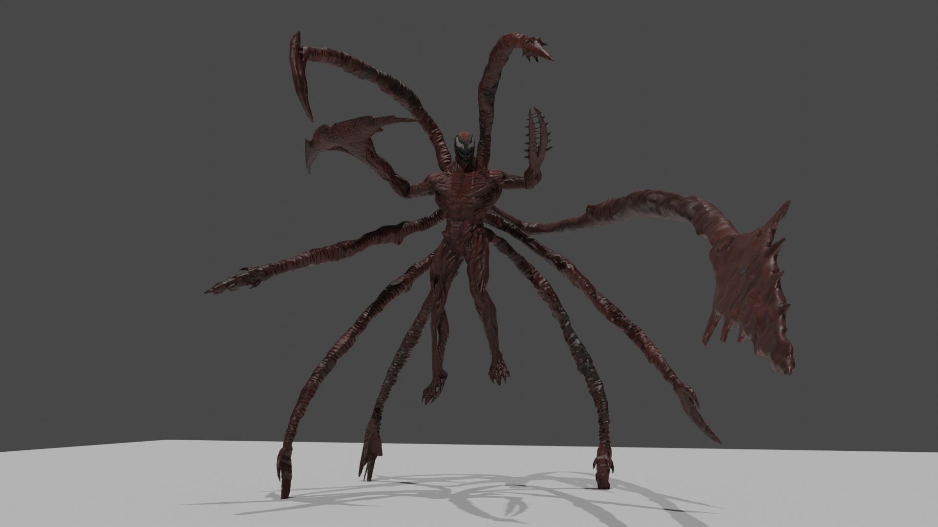 Carnage Game Ready free VR / AR / low-poly 3D model rigged | CGTrader