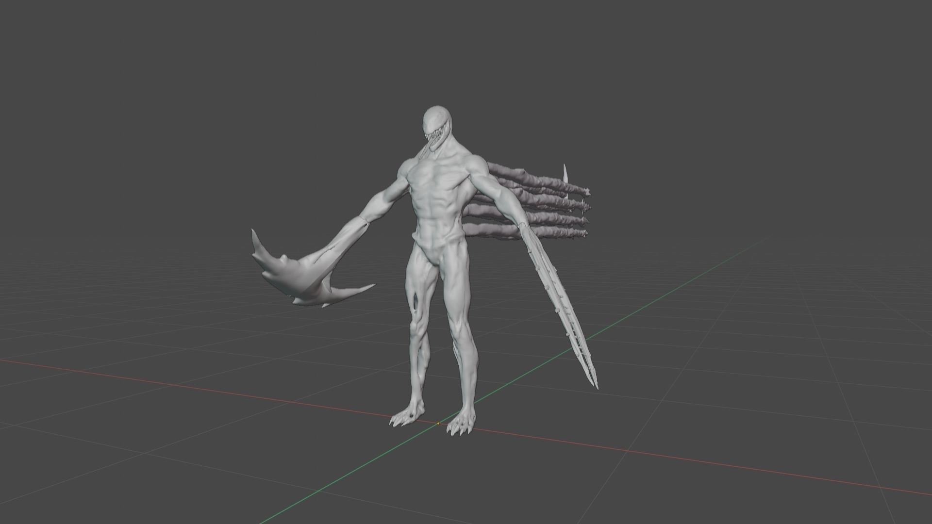 Carnage Game Ready free VR / AR / low-poly 3D model rigged | CGTrader