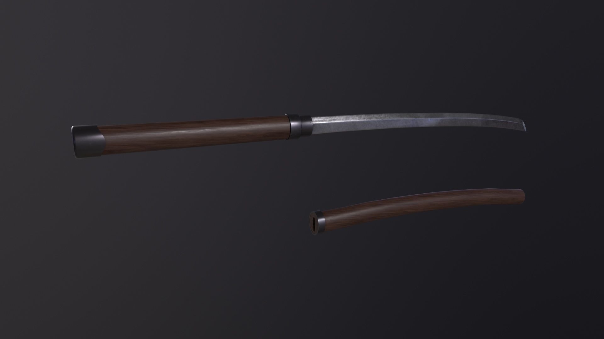 3D model Ninja sword 3D Model VR / AR / low-poly | CGTrader