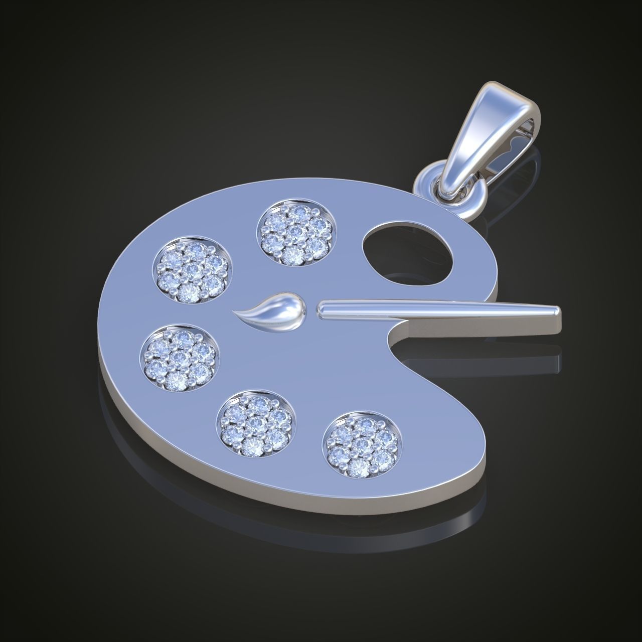 Pendant model 3D 0202 printable model15 3D model 3D printable | CGTrader