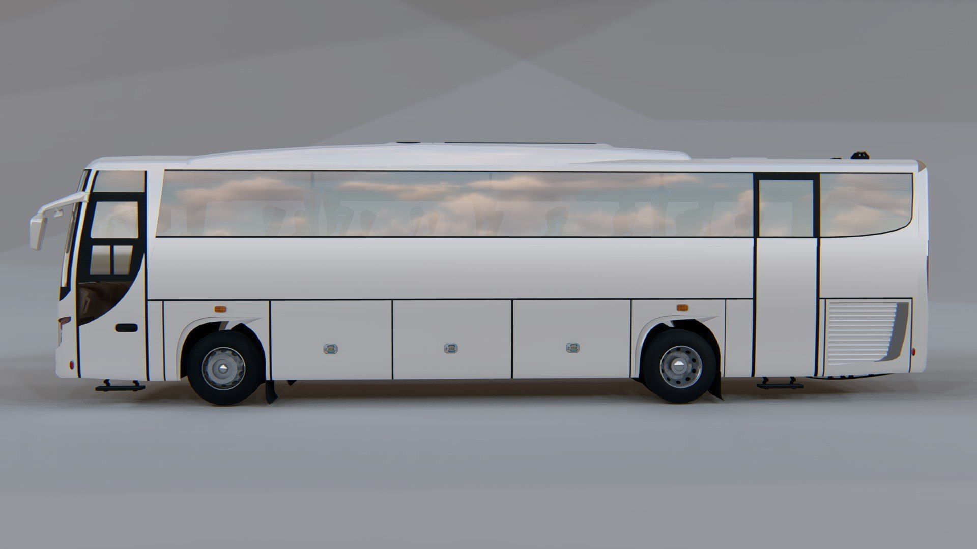 Bus 3d model 3D model | CGTrader