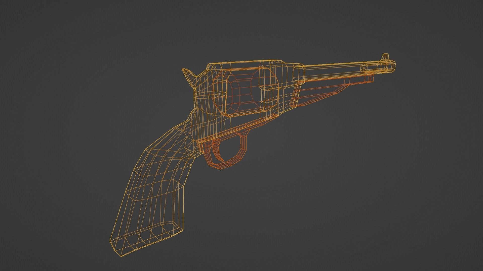 Low poly revolver free VR / AR / low-poly 3D model | CGTrader