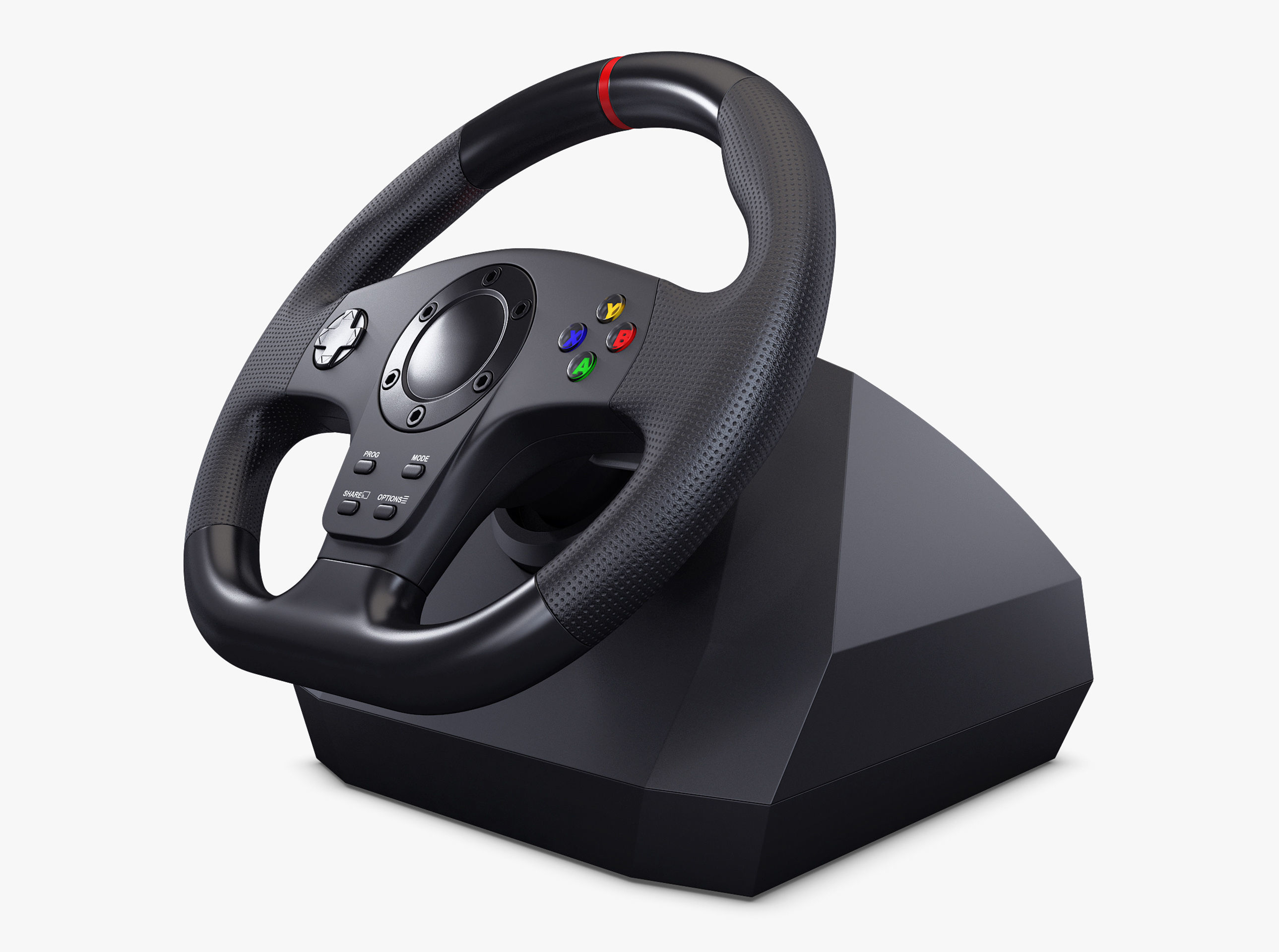 Racing Steering Wheel Game Control M 1 3D model | CGTrader