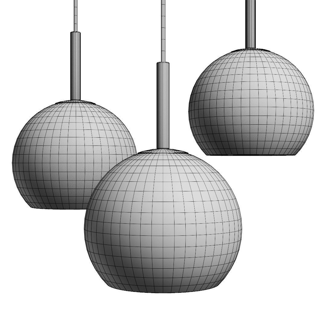 Kip Ball Pendant Light 3D model | CGTrader