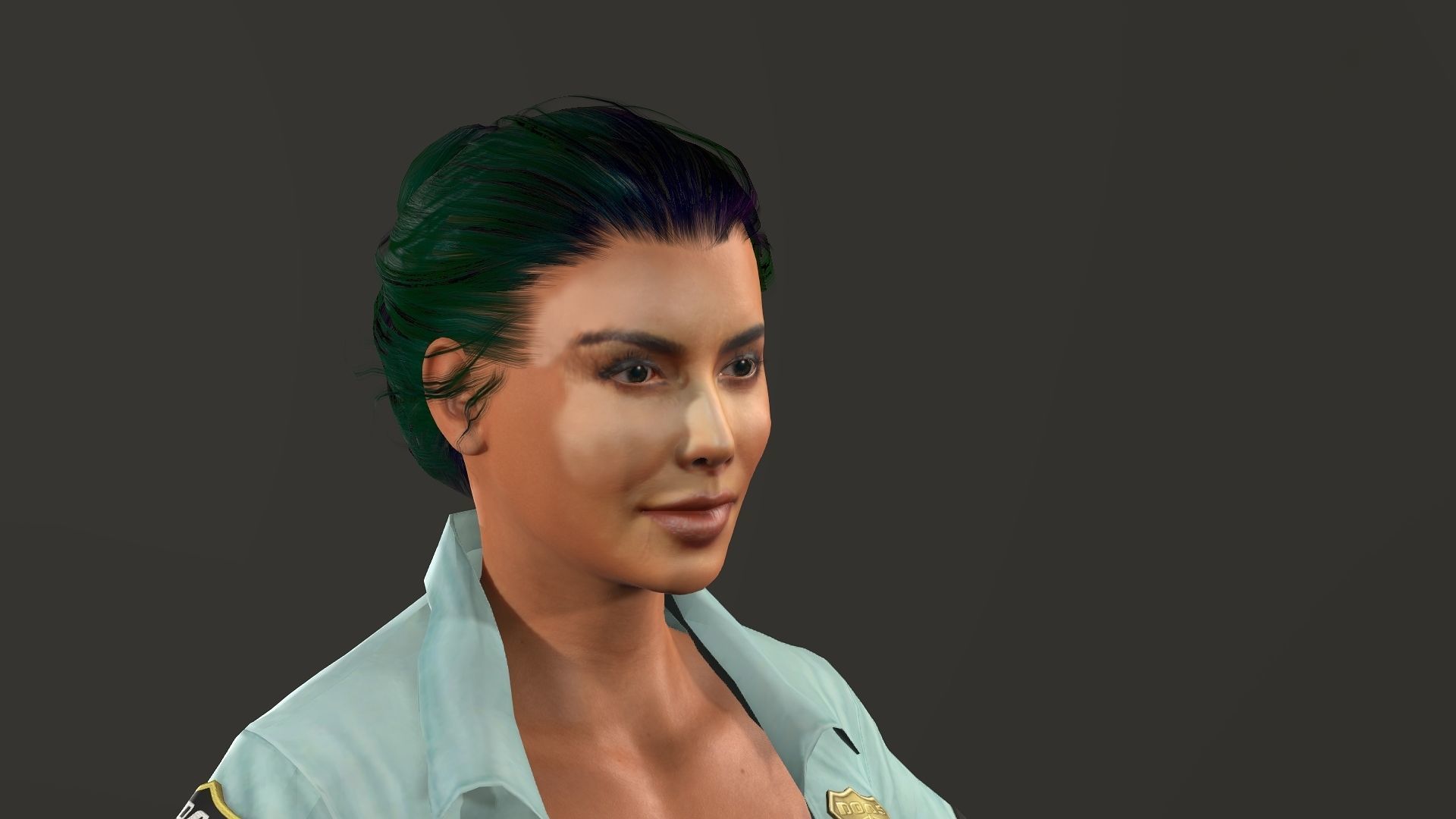 3D model Kim Kardishian VR / AR / low-poly | CGTrader