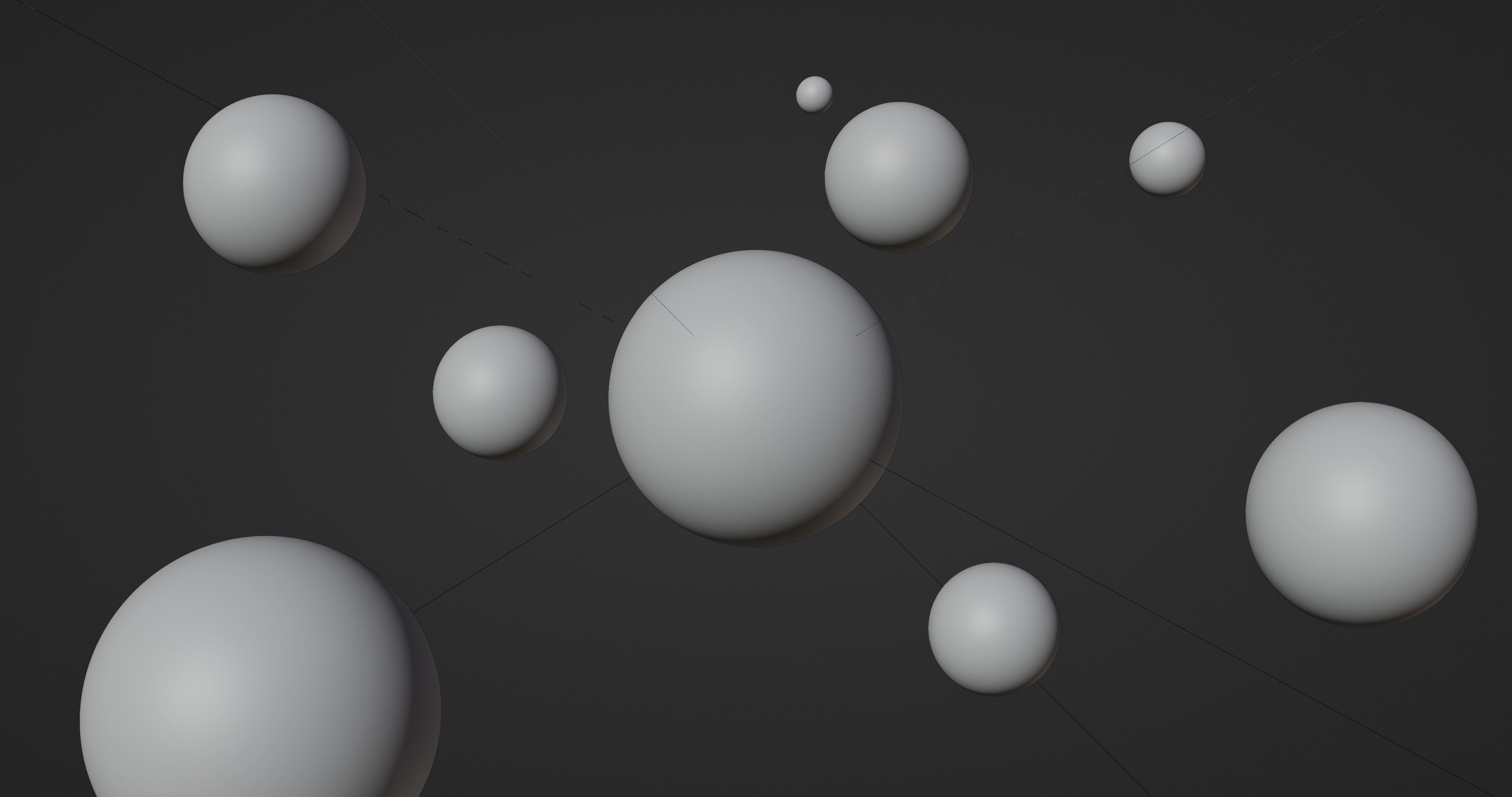 3D model Bubbles - made in Blender VR / AR / low-poly | CGTrader