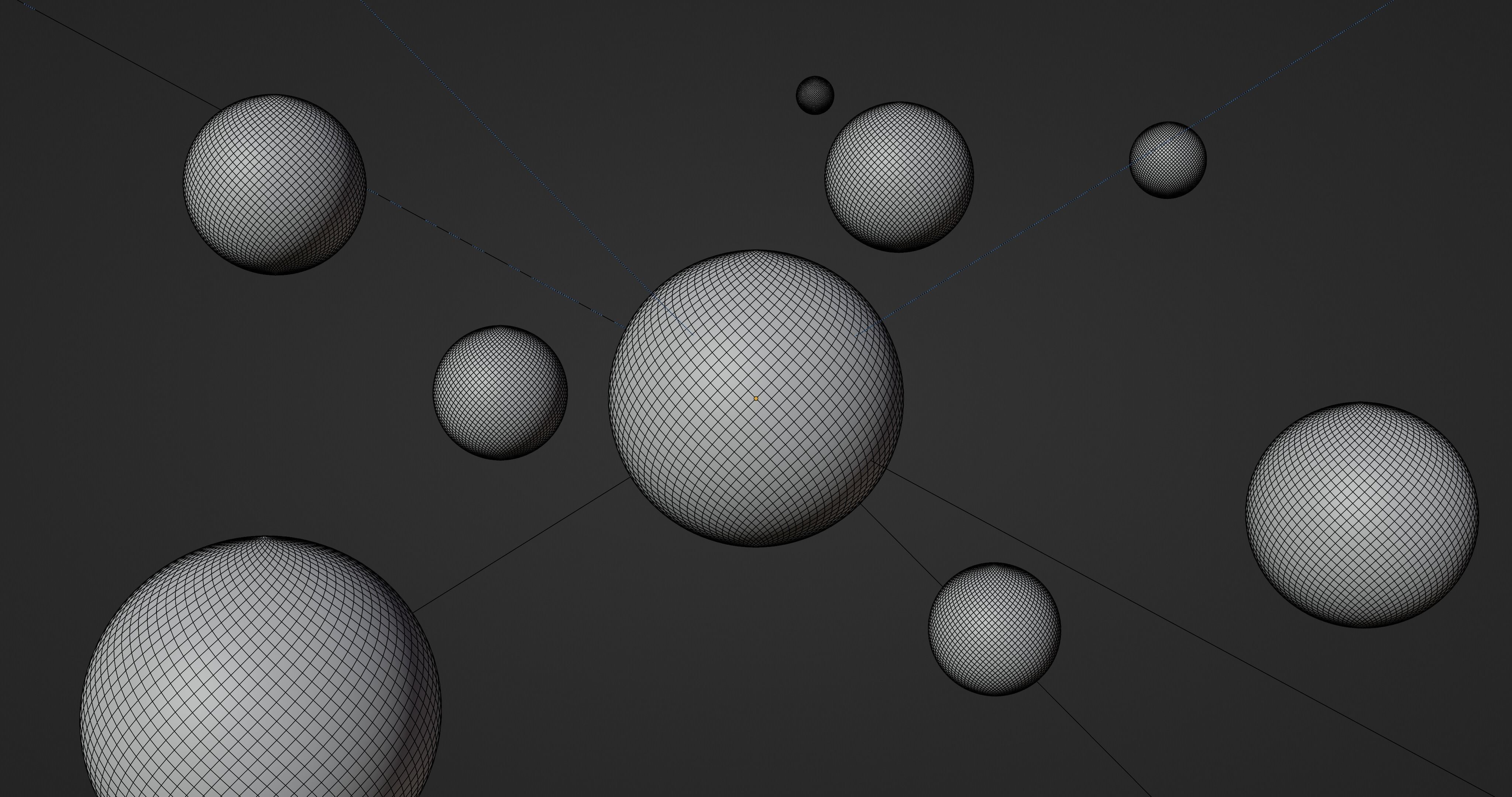 3D model Bubbles - made in Blender VR / AR / low-poly | CGTrader
