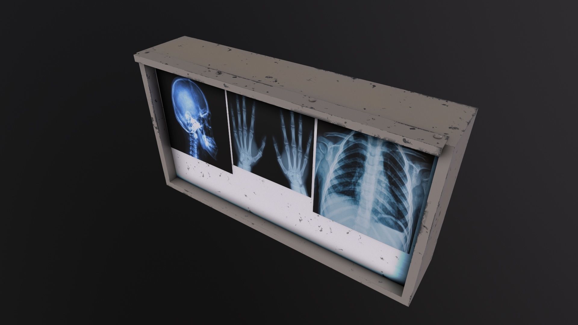 3D model XRay Light Box 3D Model VR / AR / low-poly | CGTrader