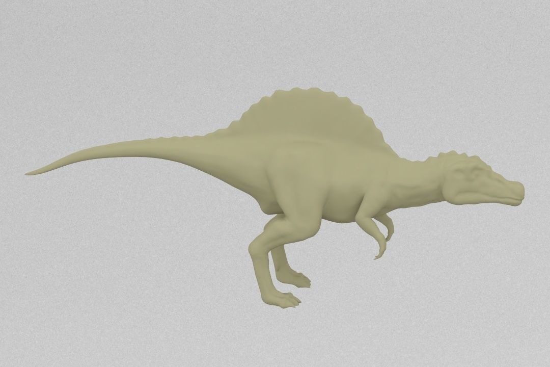 Spinosaurus 3D model 3D printable | CGTrader