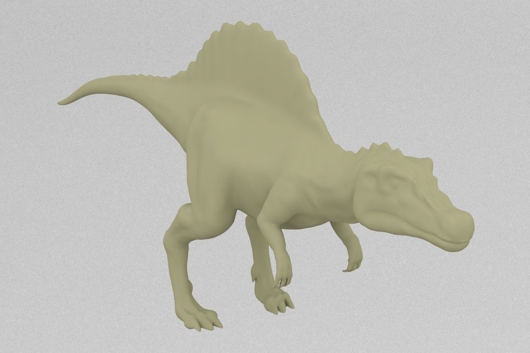 Spinosaurus 3D model 3D printable | CGTrader