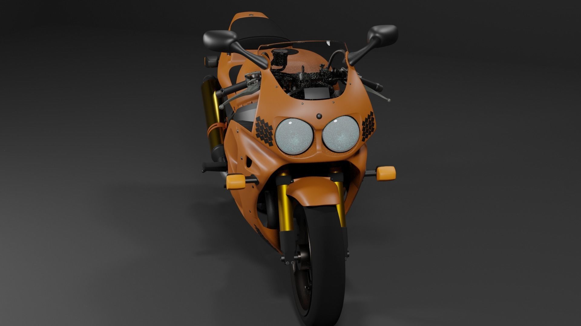 3D model Honda CBR 900-rr fireblade 1992 VR / AR / low-poly | CGTrader