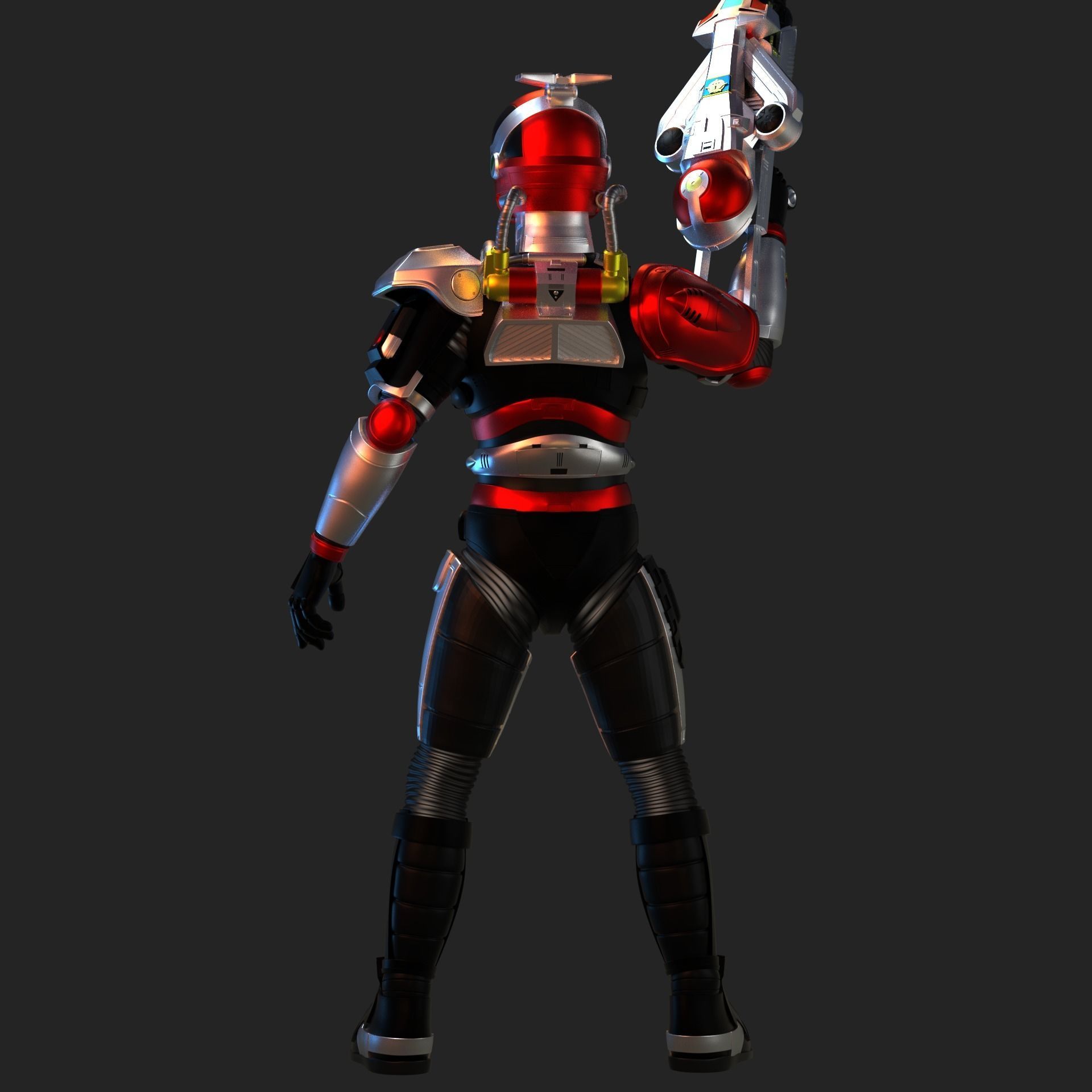 Knight Fire - Solbrain 3D model 3D printable | CGTrader