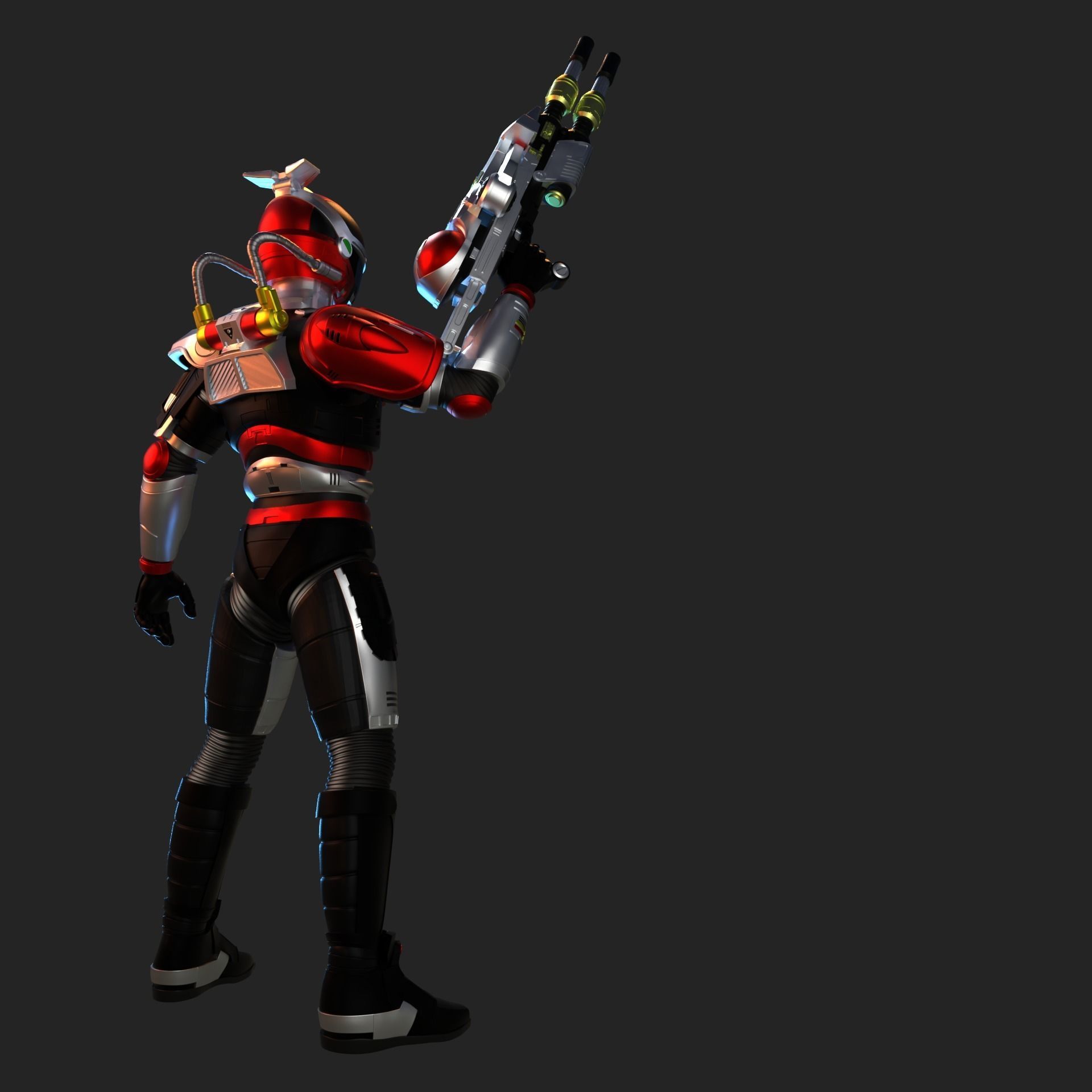 Knight Fire - Solbrain 3D model 3D printable | CGTrader