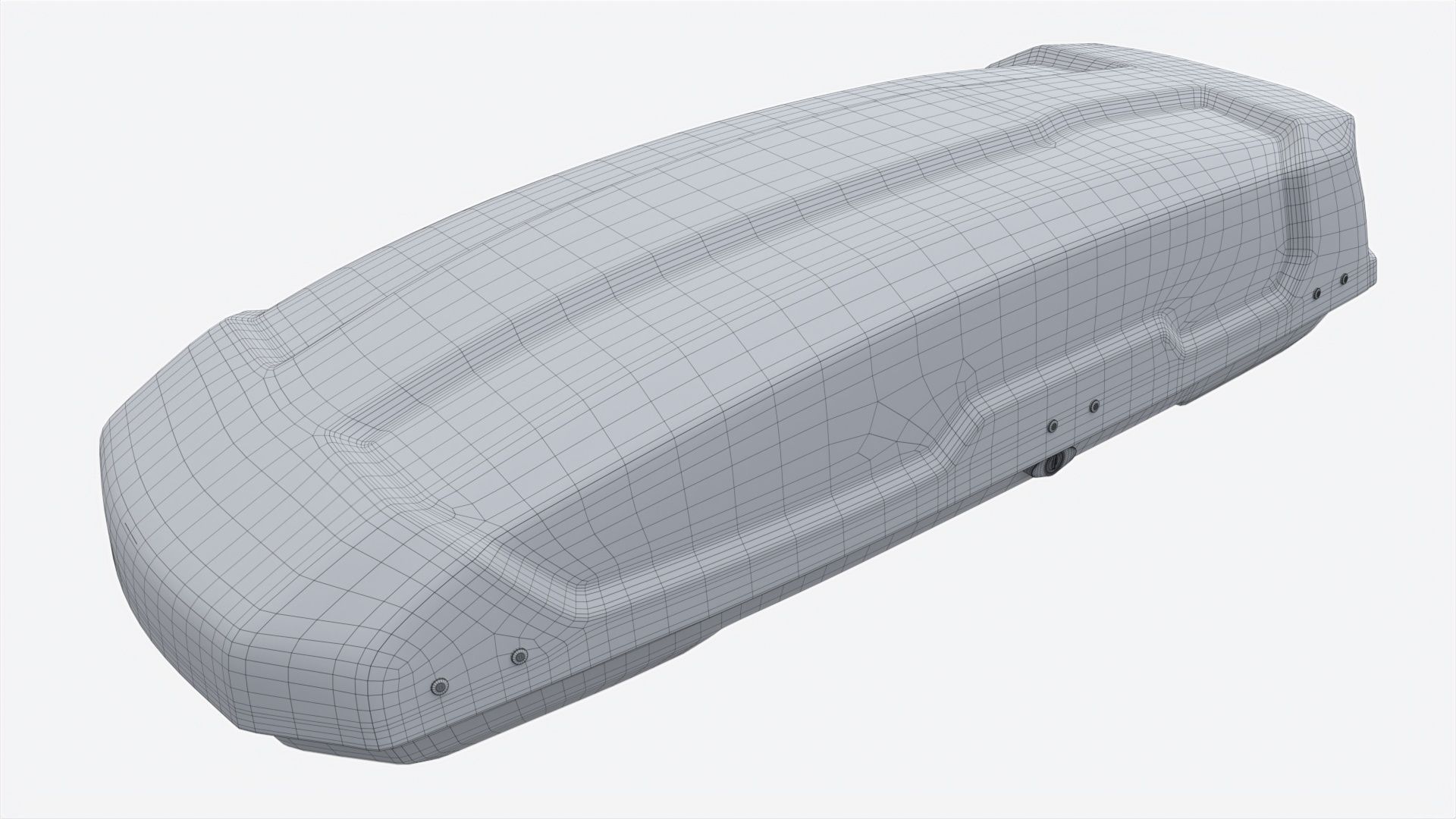 Car Cargo Roof Box 3D model | CGTrader
