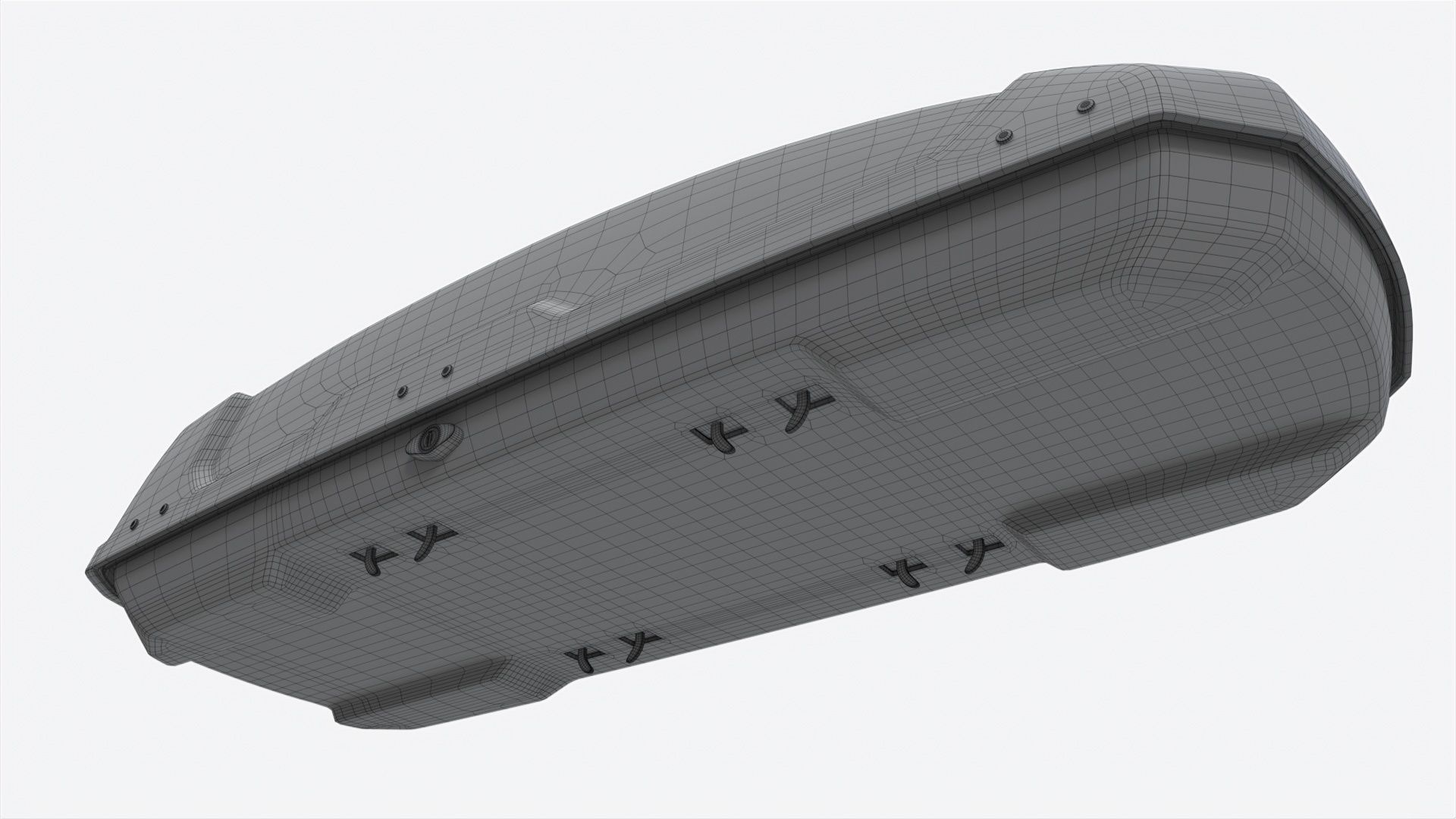 Car Cargo Roof Box 3D model | CGTrader