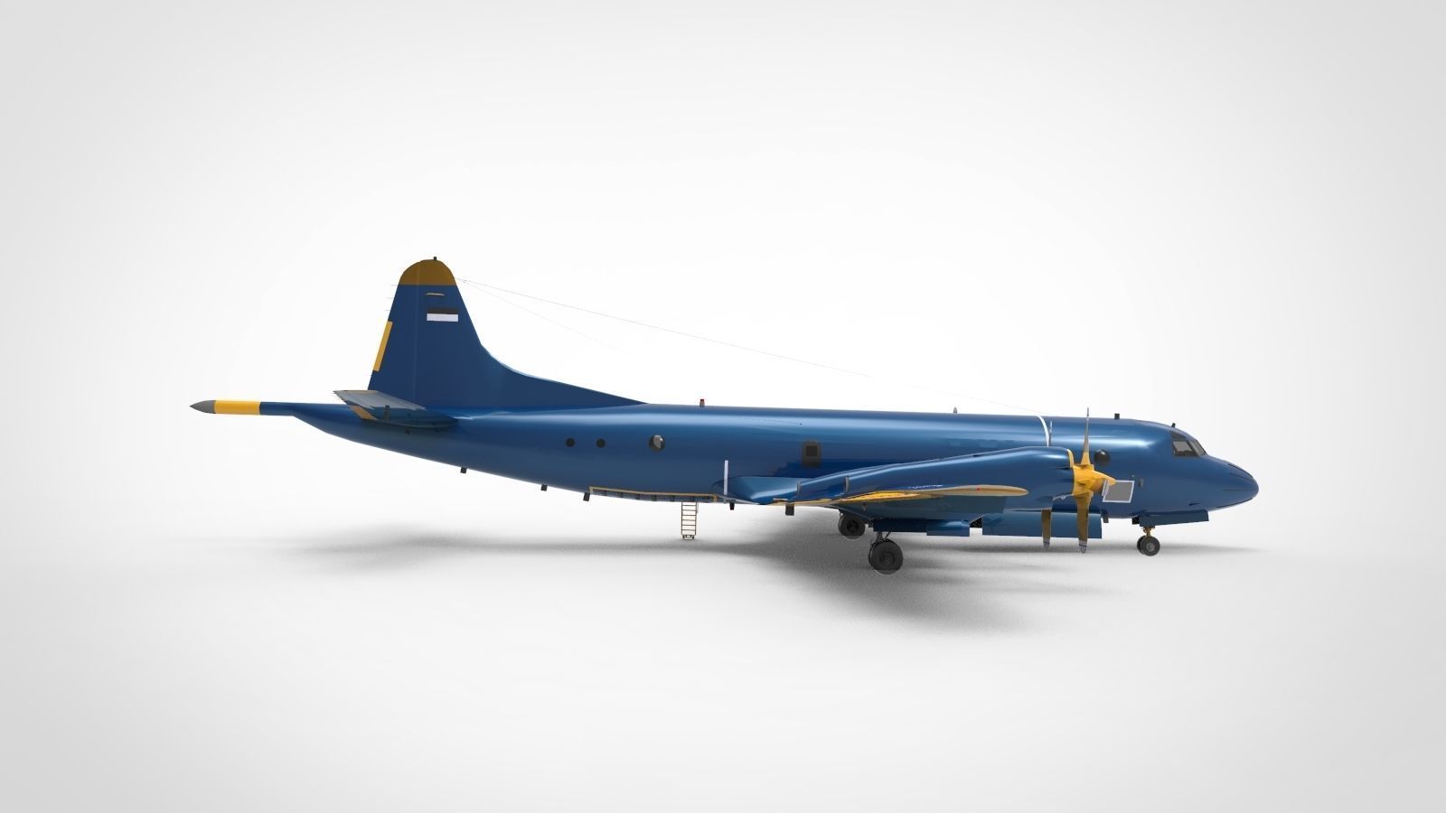 Lockheed P-3 Orion 3D model | CGTrader