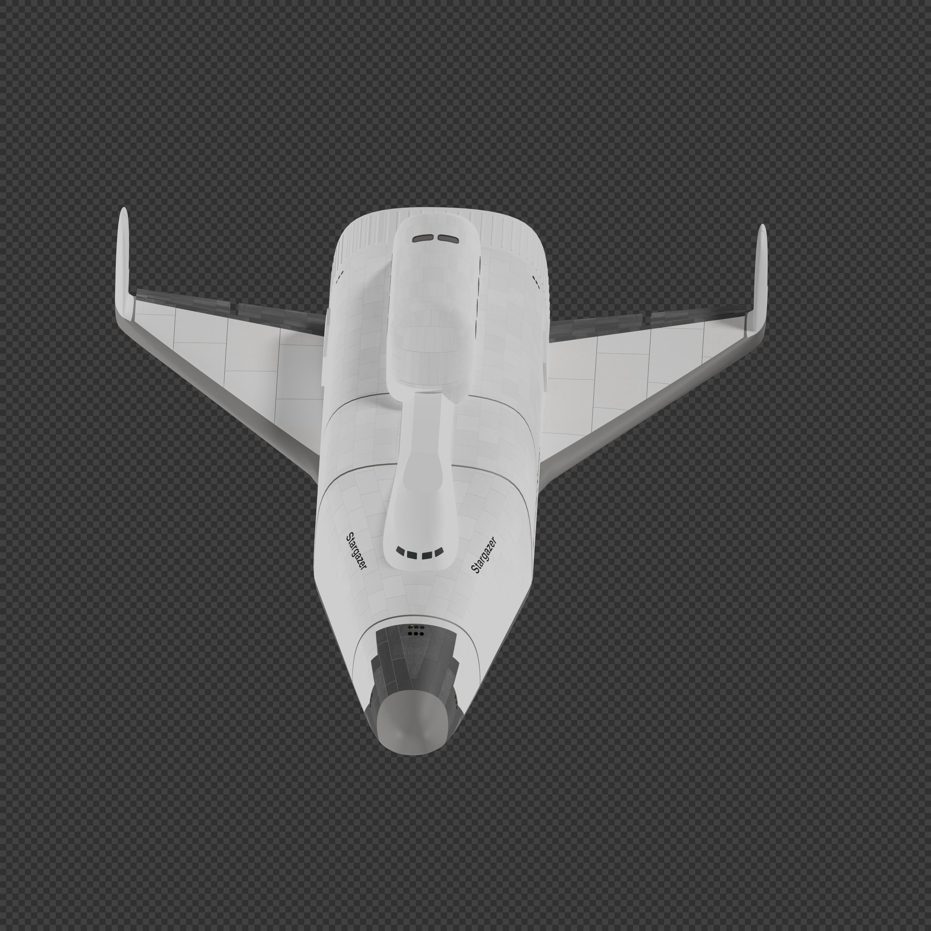 Shuttle-II Advanced Manned Launch System 3D model | CGTrader