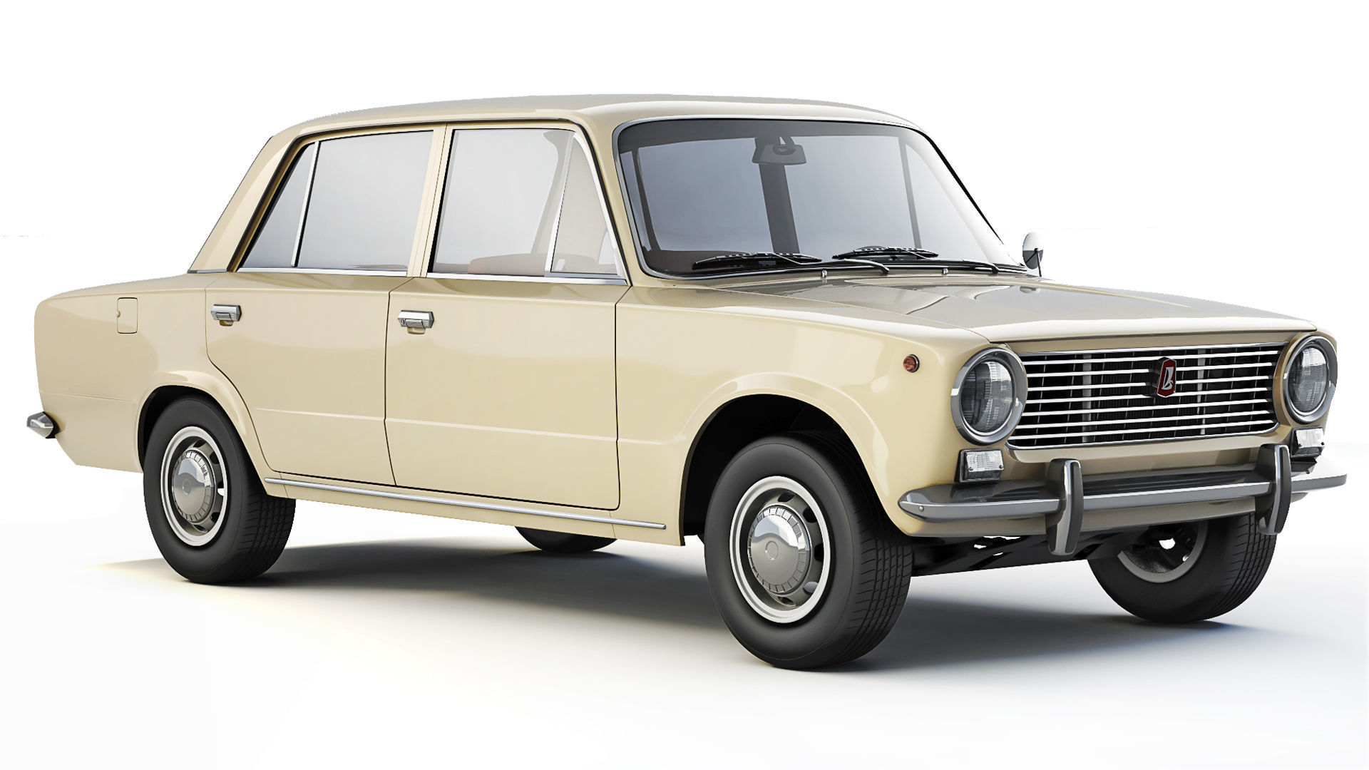 VAZ Lada 2101 1970 3D model | CGTrader