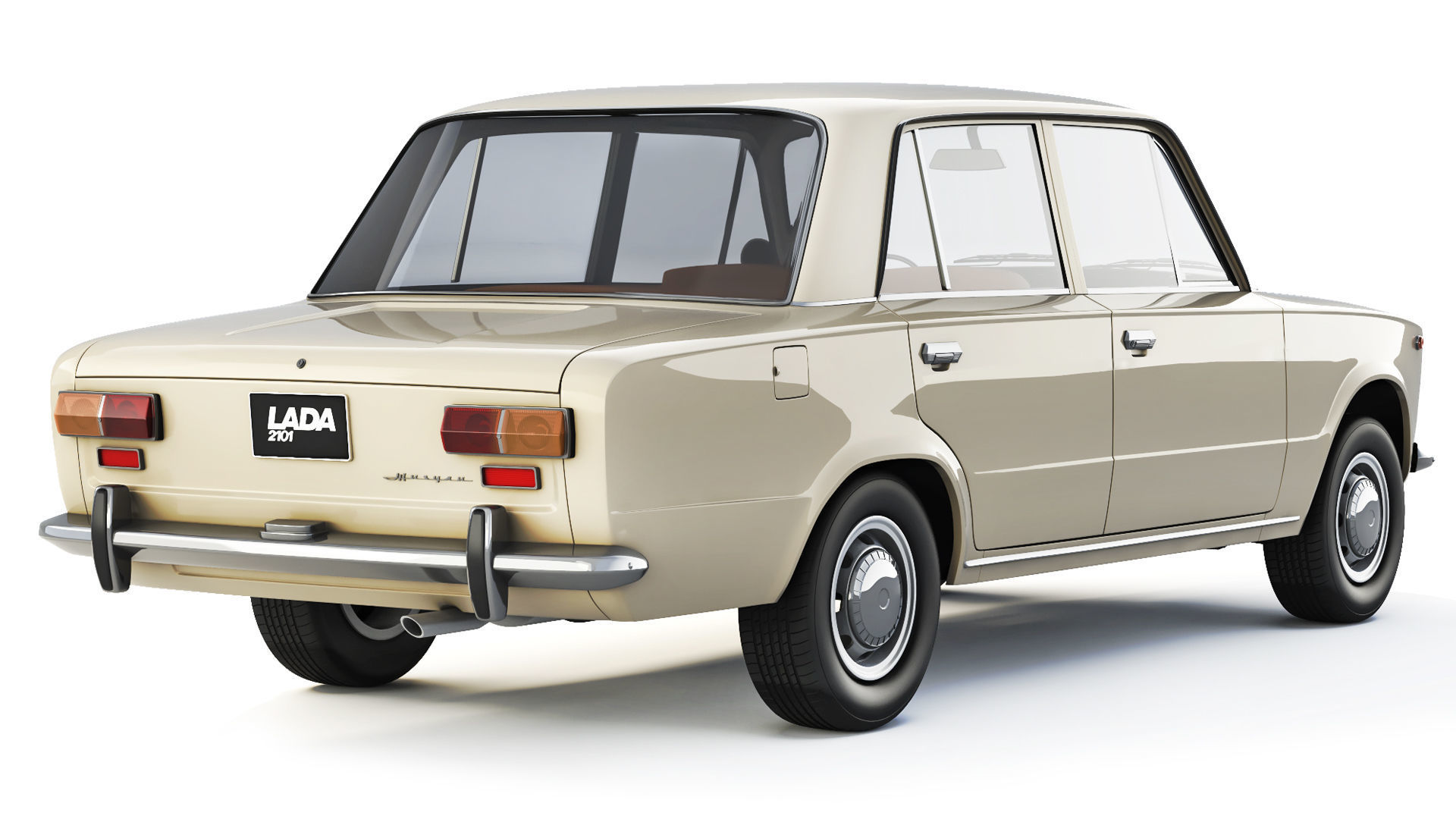 VAZ Lada 2101 1970 3D model | CGTrader