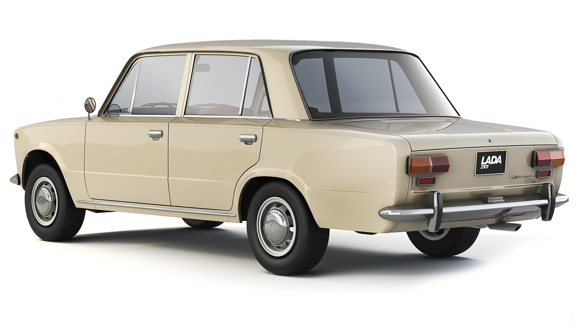 VAZ Lada 2101 1970 3D model | CGTrader