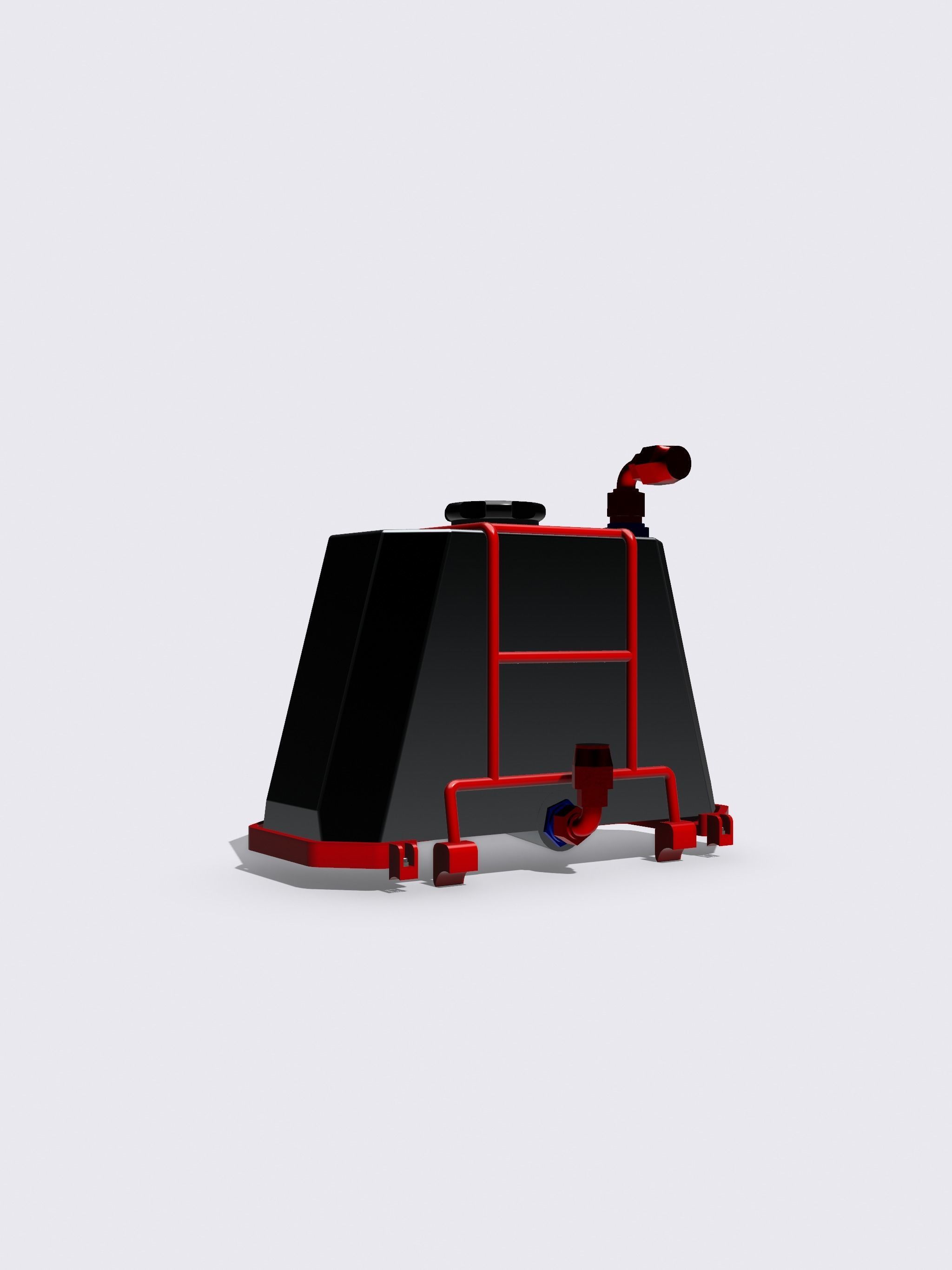 VC Valiant Promod Fuel Cell Tray AN fittings 3D model 3D printable ...