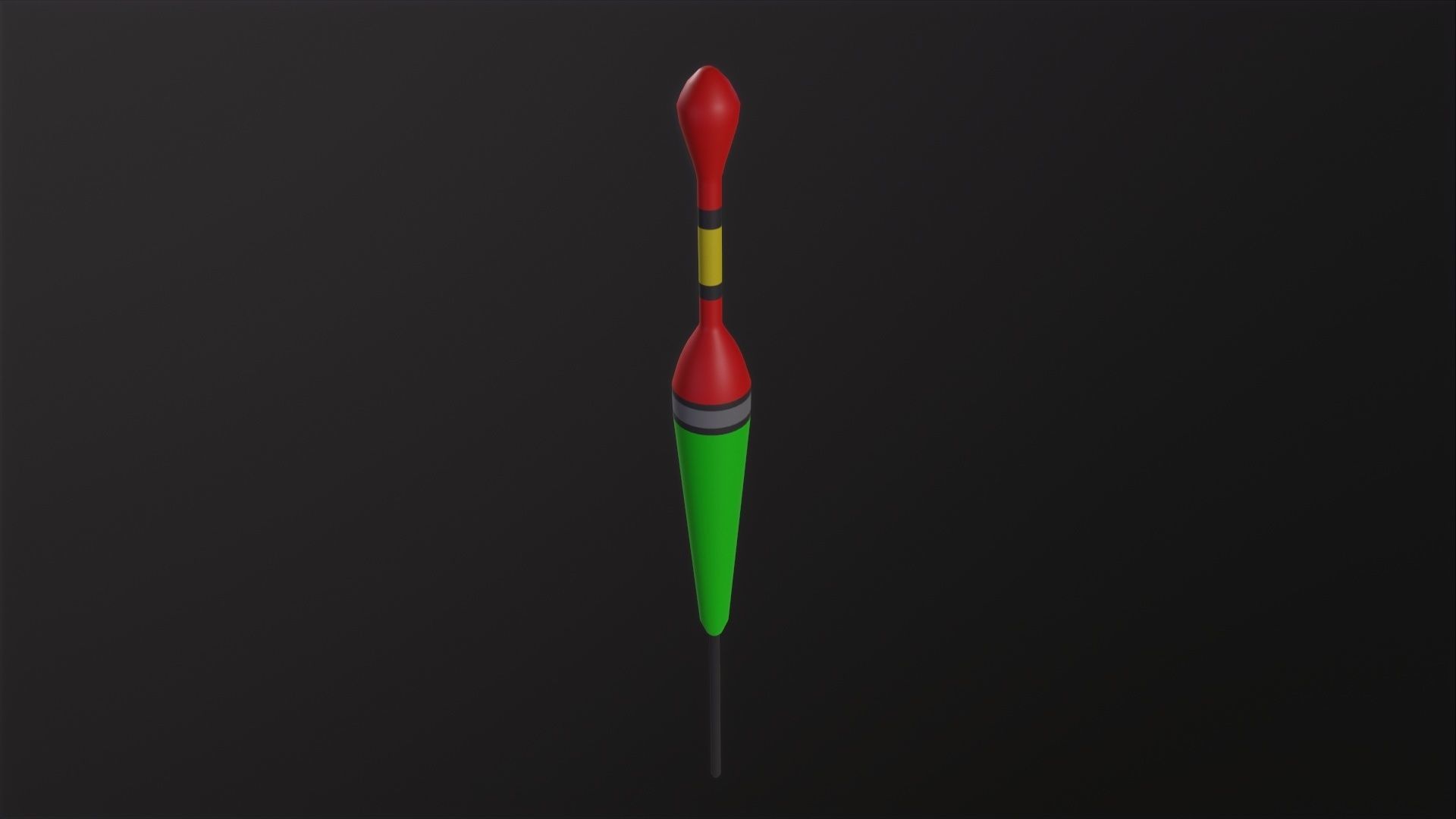 3D model Fishing Float 3D Model VR / AR / low-poly | CGTrader