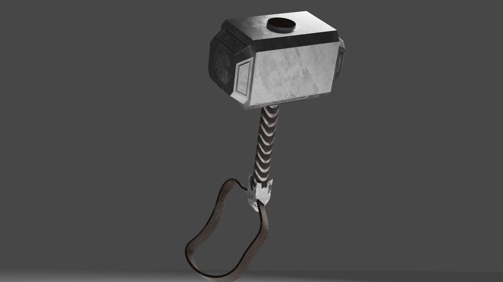 3D model Thor s Hammer Mjolnir VR / AR / low-poly | CGTrader