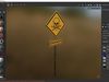 3D model Danger Sign 3D Model VR / AR / low-poly | CGTrader