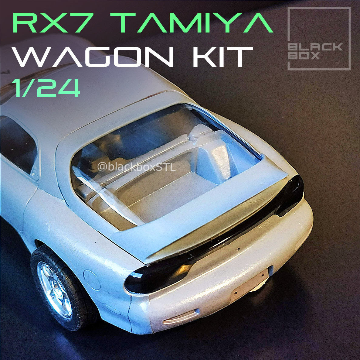 RX7 Wagon Kit for TAMIYA 1-24th modelkit 3D model 3D printable | CGTrader