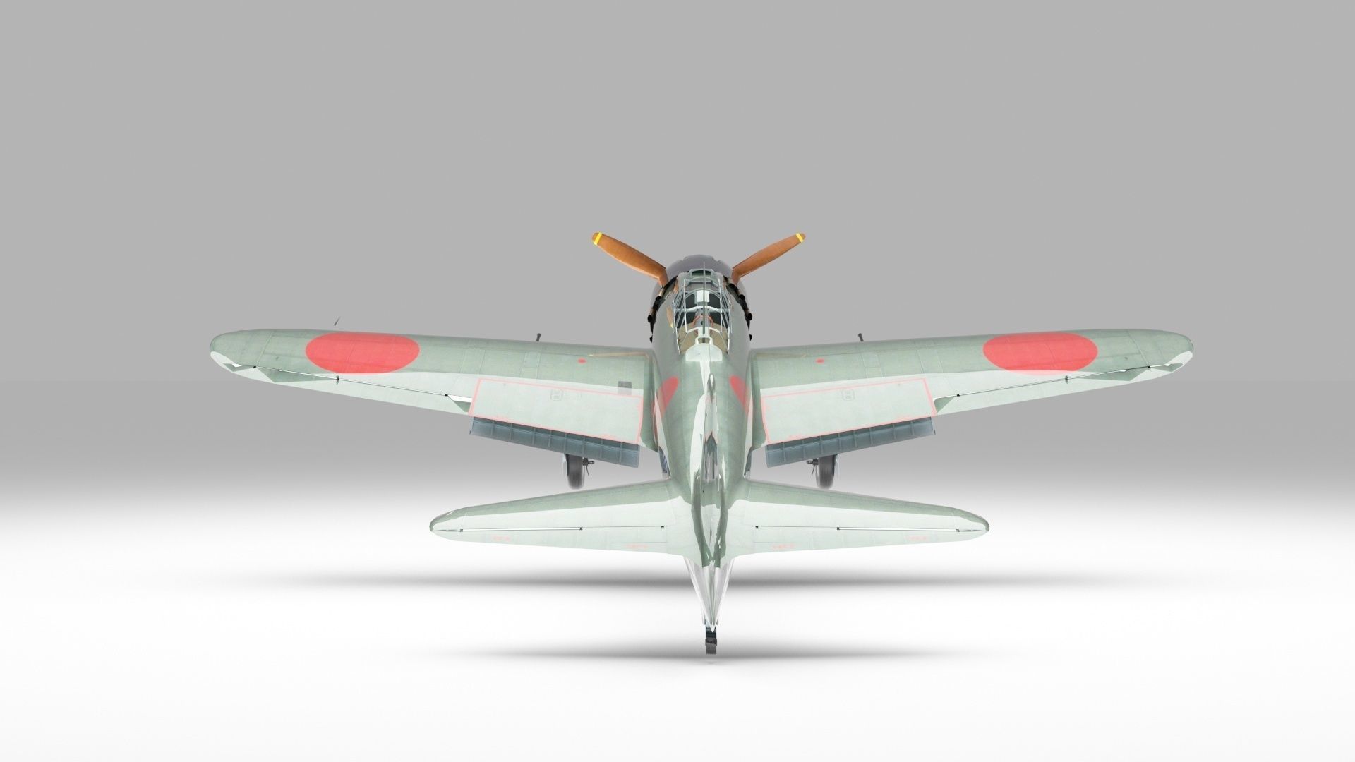 Mitsubishi A6M Zero 3D model | CGTrader