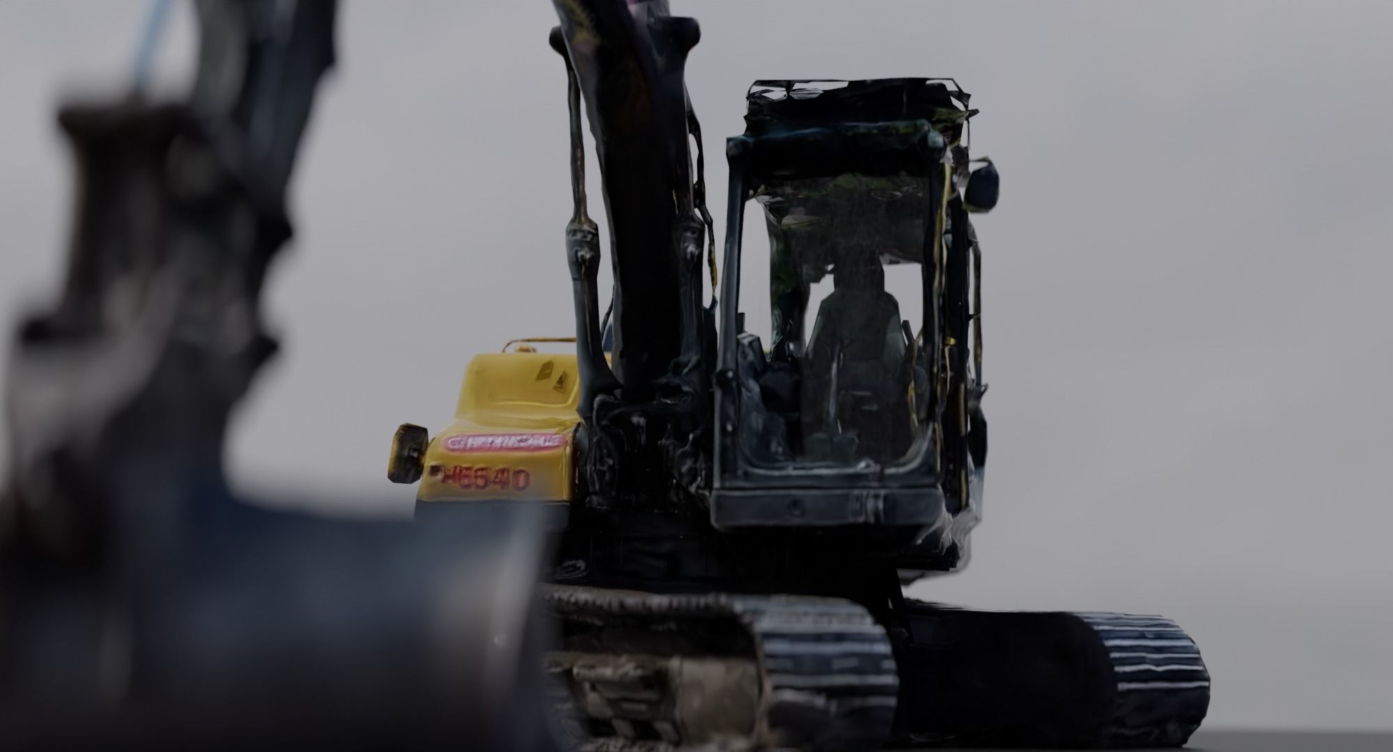 Excavator Digger - Construction Site Asset 3D model | CGTrader