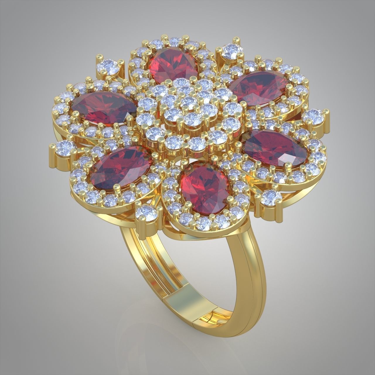 Diamond ring 0427 3D printable model10- 3D model 3D printable | CGTrader