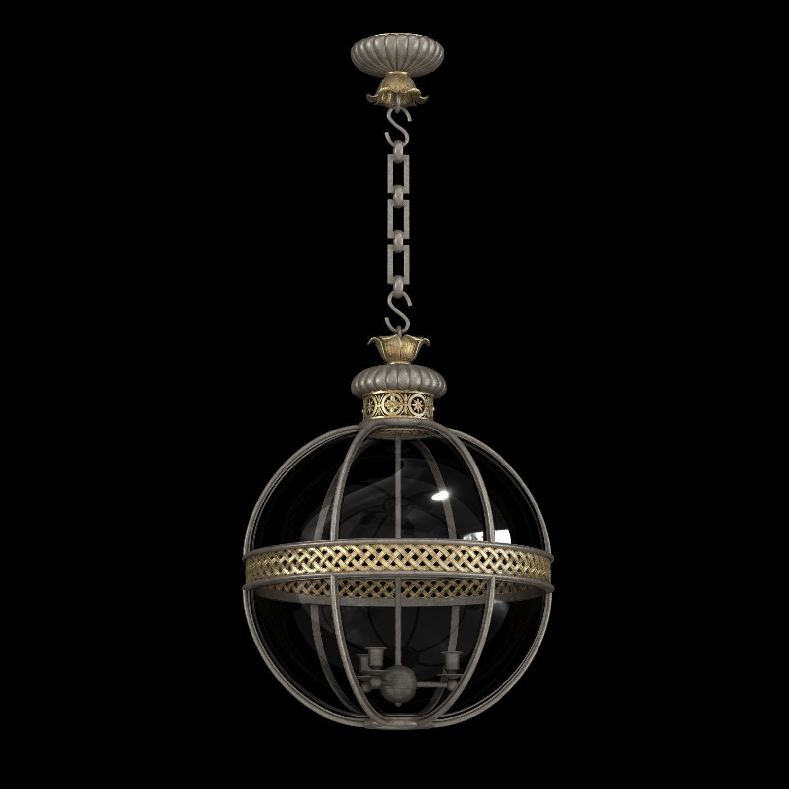 Jamb Hanging Globe Light Pendant 3D model | CGTrader
