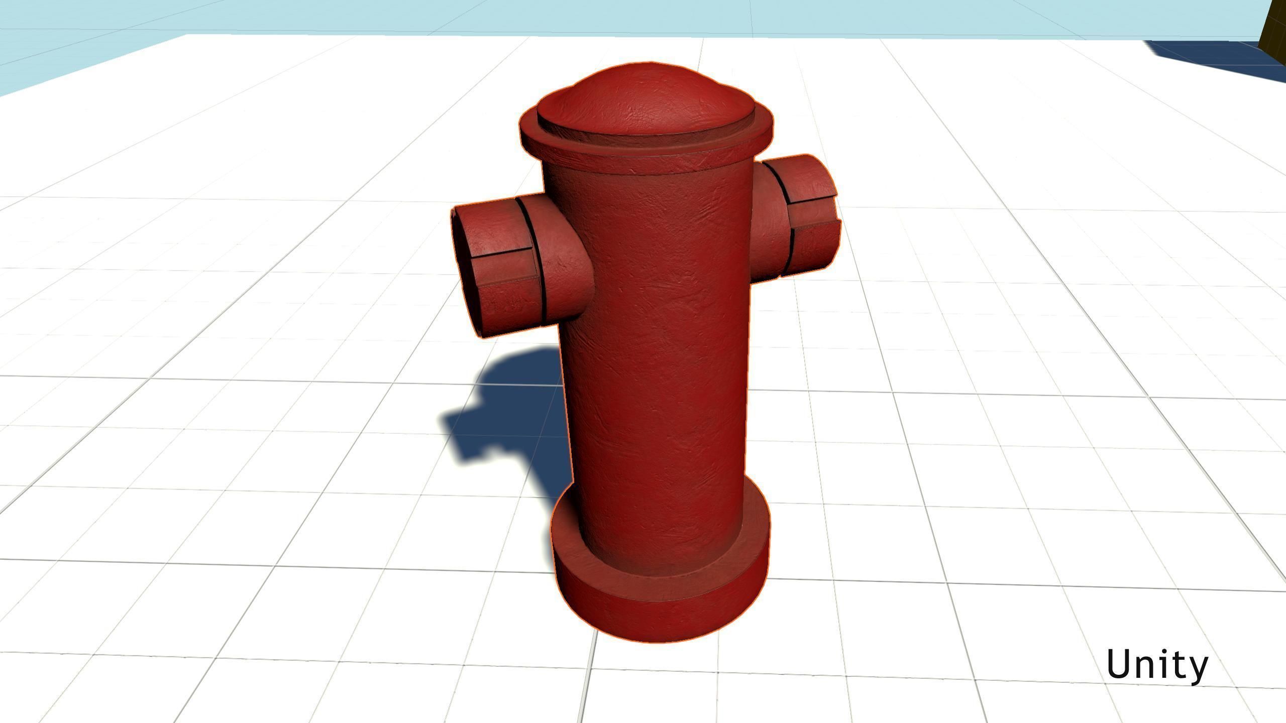 3D model Fire Hydrant VR / AR / low-poly | CGTrader