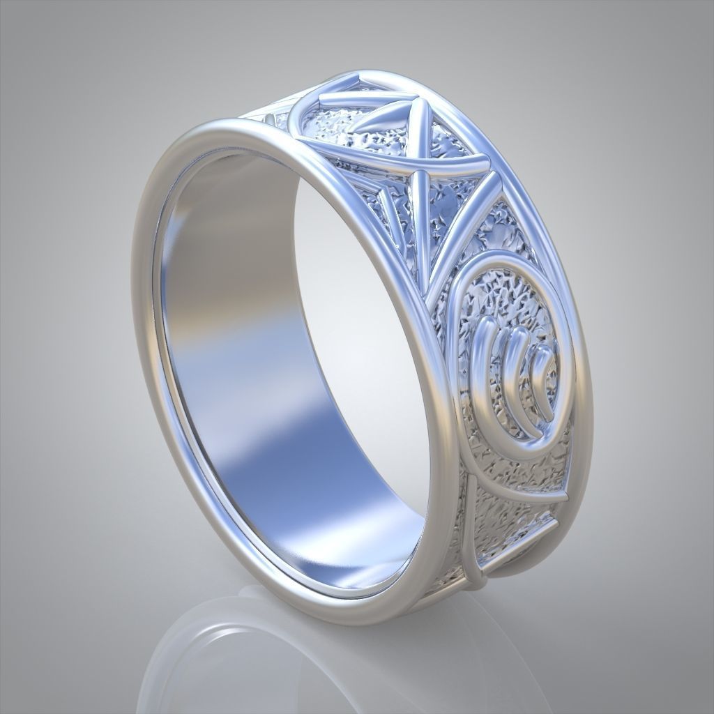 Diamond ring 0461 3D printable model free 3D model 3D printable | CGTrader