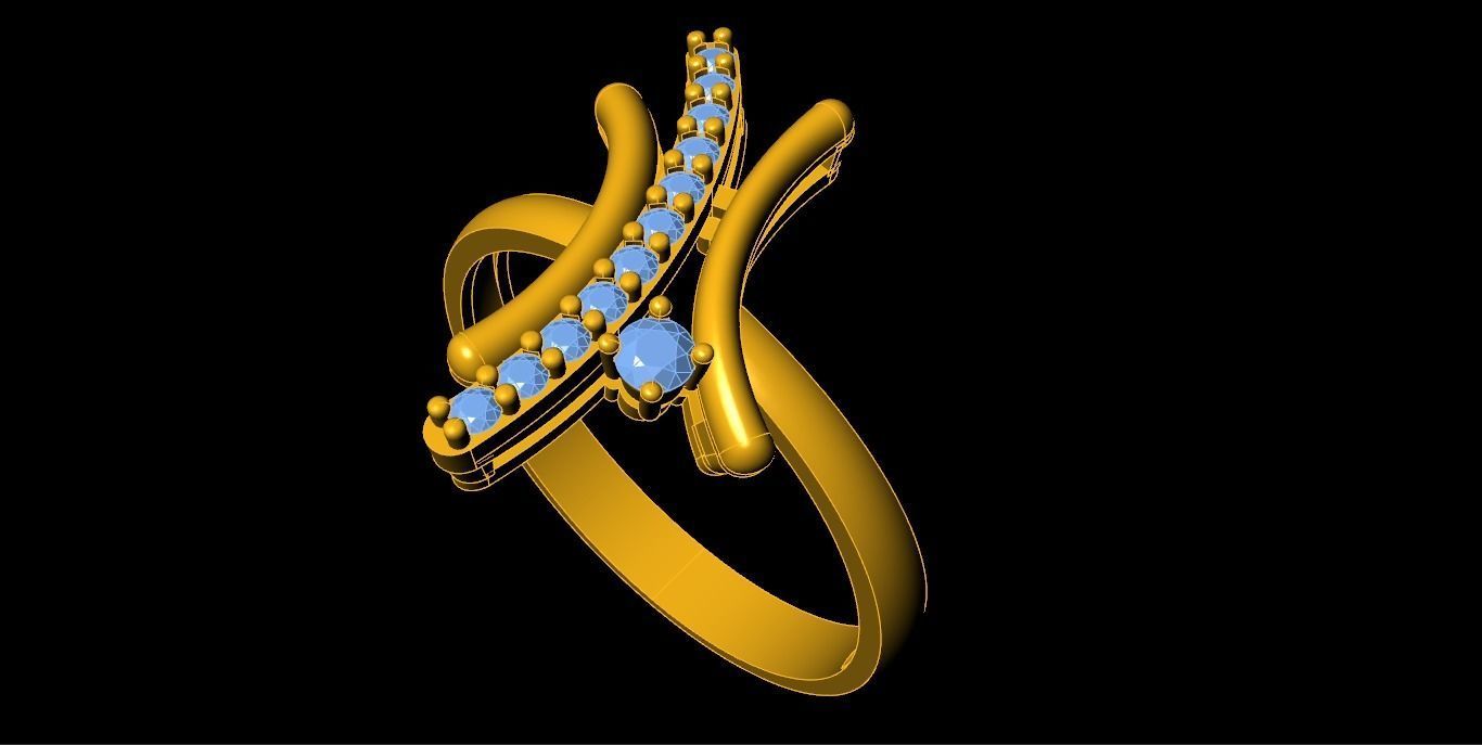 80 Files Rings Designs for Women 3D model 3D printable | CGTrader