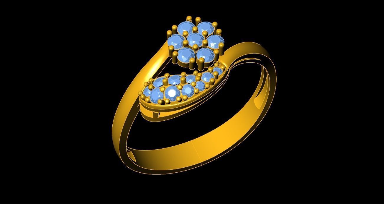 80 Files Rings Designs for Women 3D model 3D printable | CGTrader