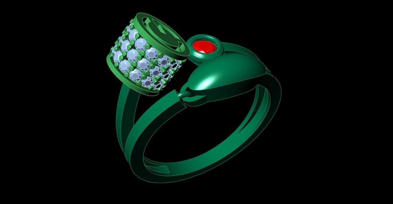 80 Files Rings Designs for Women 3D model 3D printable | CGTrader