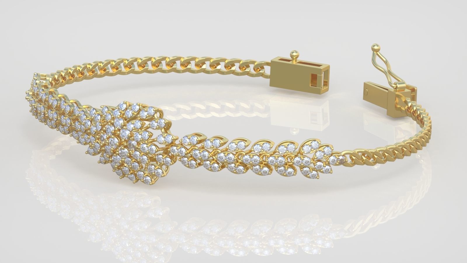 Bracelet model 3D printable model 0050-10 3D model 3D printable | CGTrader