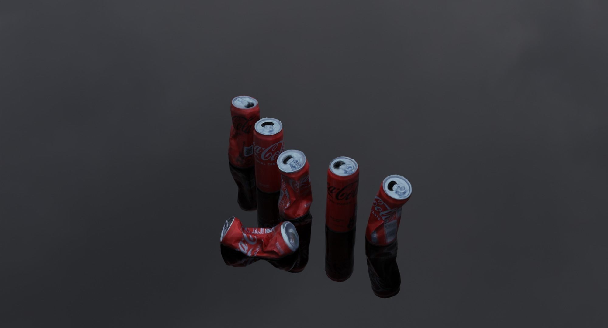 3D model Coka Cola Cans Assets VR / AR / low-poly | CGTrader