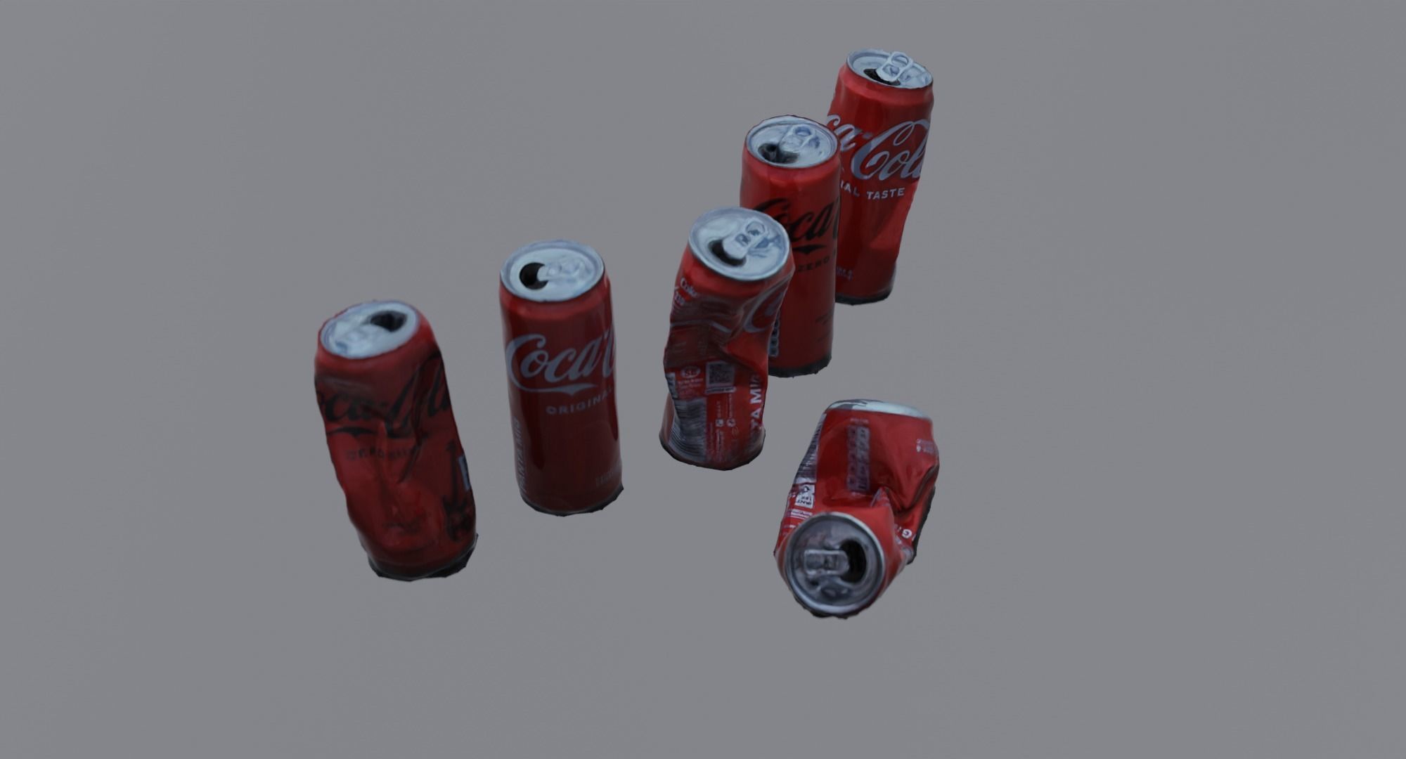 3D model Coka Cola Cans Assets VR / AR / low-poly | CGTrader
