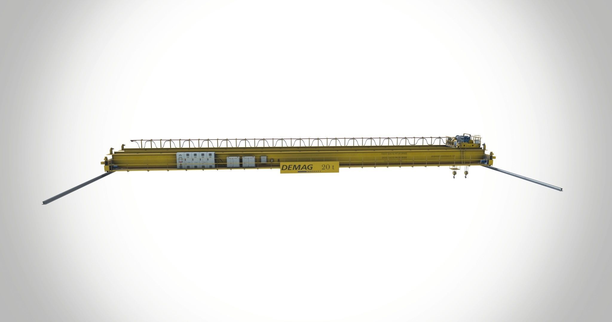 3D model Demag 20 ton EOT Cranes Hoists VR / AR / low-poly | CGTrader